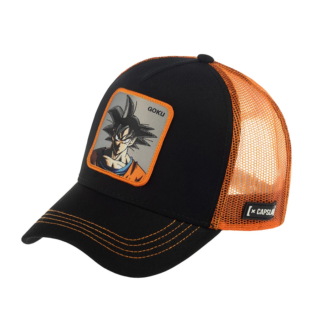 Бейсболка с сеточкой CAPSLAB CL/DBZ/1/GOKB Dragon Ball Goku (черный ...